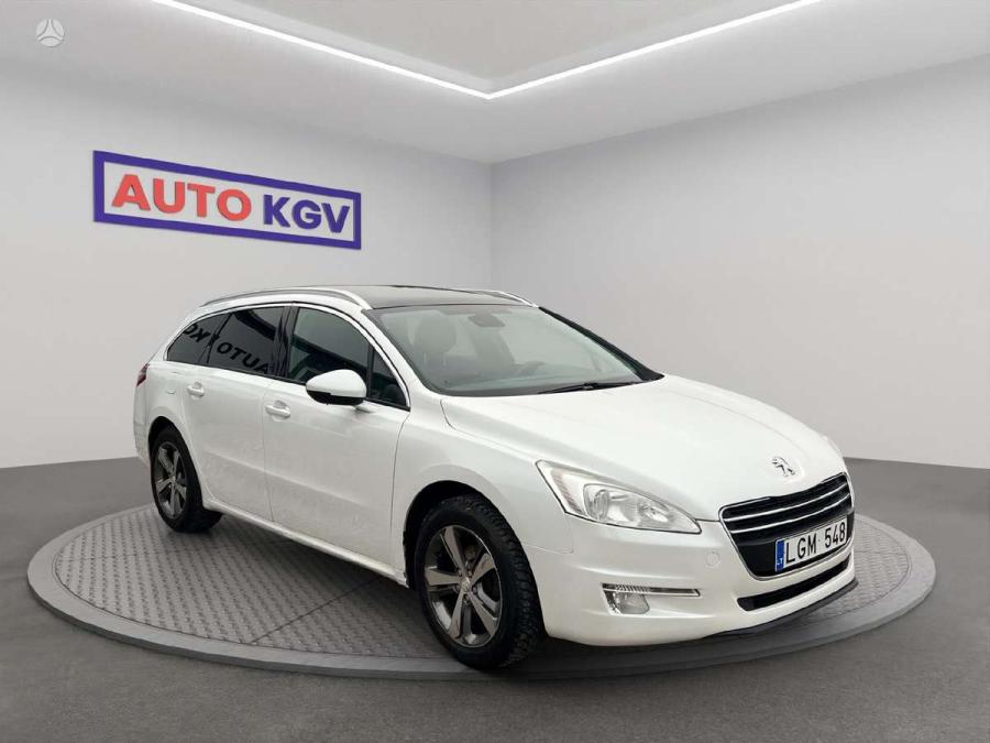 White Peugeot 508 2012 in Kaunas, with an engine capacity of 1.60 L and mileage of 362 thousand km for 3999 €, photo 7 on AUTOMOTO.COM.LV