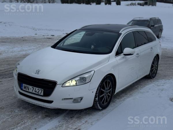 White Peugeot 508 2012 in Rezekne, with an engine capacity of 2.20 L and mileage of 352 thousand km for 3800 €, photo 1 on AUTOMOTO.COM.LV