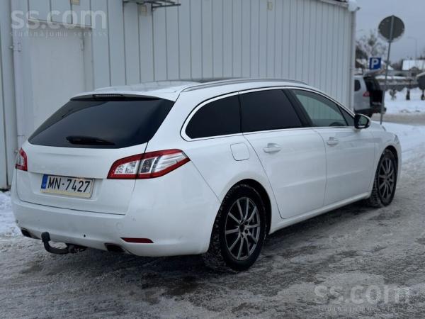 White Peugeot 508 2012 in Rezekne, with an engine capacity of 2.20 L and mileage of 352 thousand km for 3800 €, photo 4 on AUTOMOTO.COM.LV