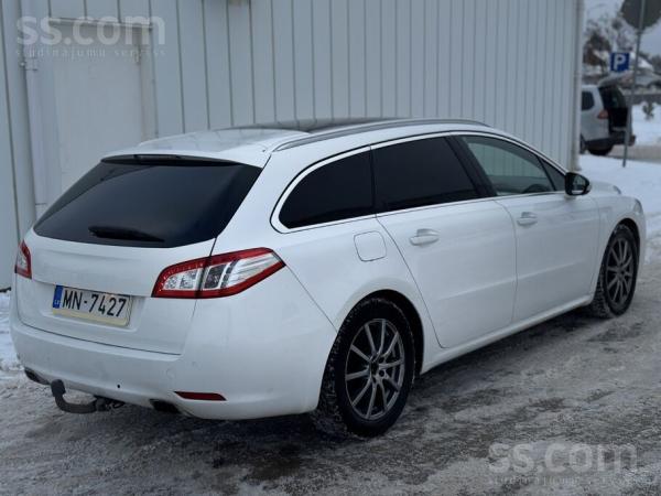 White Peugeot 508 2012 in Rezekne, with an engine capacity of 2.20 L and mileage of 352 thousand km for 3800 €, photo 6 on AUTOMOTO.COM.LV
