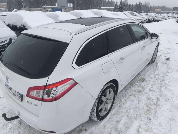 Balts Peugeot 508 2012 Utena, ar dzinēja tilpumu 1.60 L un nobraukumu 203 tūkst. km par 3450 €, foto 10 vietnē AUTOMOTO.COM.LV