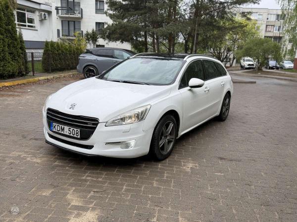 White Peugeot 508 2012 in Vilnius, with an engine capacity of 1.60 L and mileage of 344 thousand km for 1700 €, photo 1 on AUTOMOTO.COM.LV