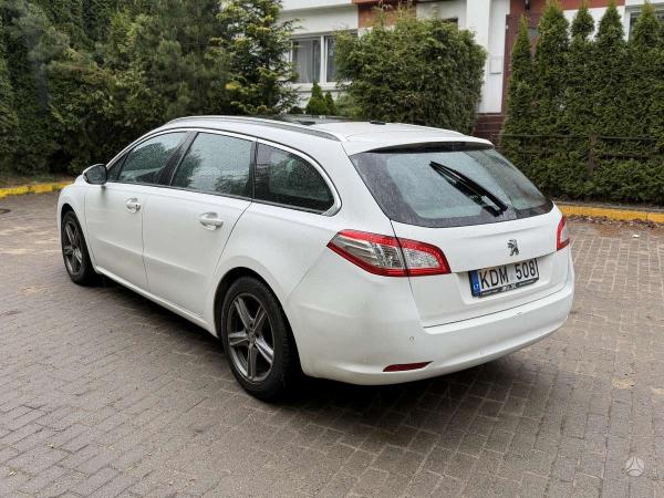 White Peugeot 508 2012 in Vilnius, with an engine capacity of 1.60 L and mileage of 344 thousand km for 1700 €, photo 4 on AUTOMOTO.COM.LV