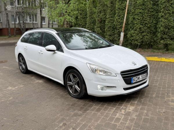 White Peugeot 508 2012 in Vilnius, with an engine capacity of 1.60 L and mileage of 344 thousand km for 1700 €, photo 7 on AUTOMOTO.COM.LV