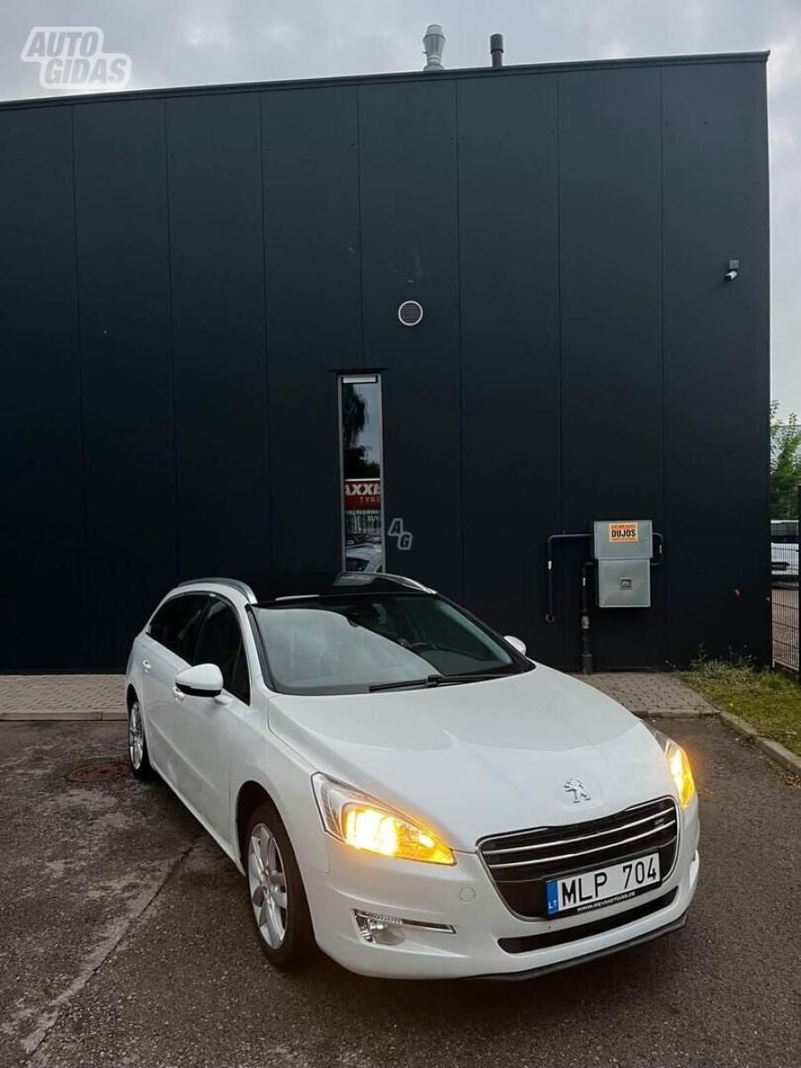 White Peugeot 508 2012 in Alytus, with an engine capacity of 1.60 L and mileage of 335 thousand km for 3500 €, photo 8 on AUTOMOTO.COM.LV