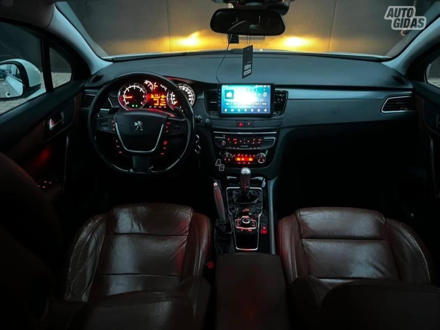 White Peugeot 508 2012 in Alytus, with an engine capacity of 1.60 L and mileage of 335 thousand km for 3500 €, photo 11 on AUTOMOTO.COM.LV