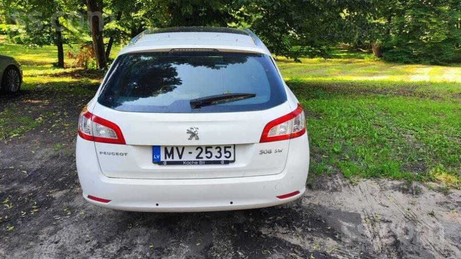 Balts Peugeot 508 2012 Rīga, ar dzinēja tilpumu 1.60 L un nobraukumu 214 tūkst. km par 1900 €, foto 4 vietnē AUTOMOTO.COM.LV