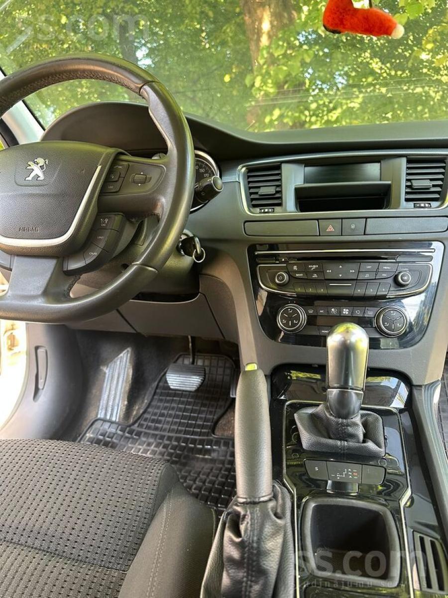 Balts Peugeot 508 2012 Rīga, ar dzinēja tilpumu 1.60 L un nobraukumu 214 tūkst. km par 1900 €, foto 8 vietnē AUTOMOTO.COM.LV