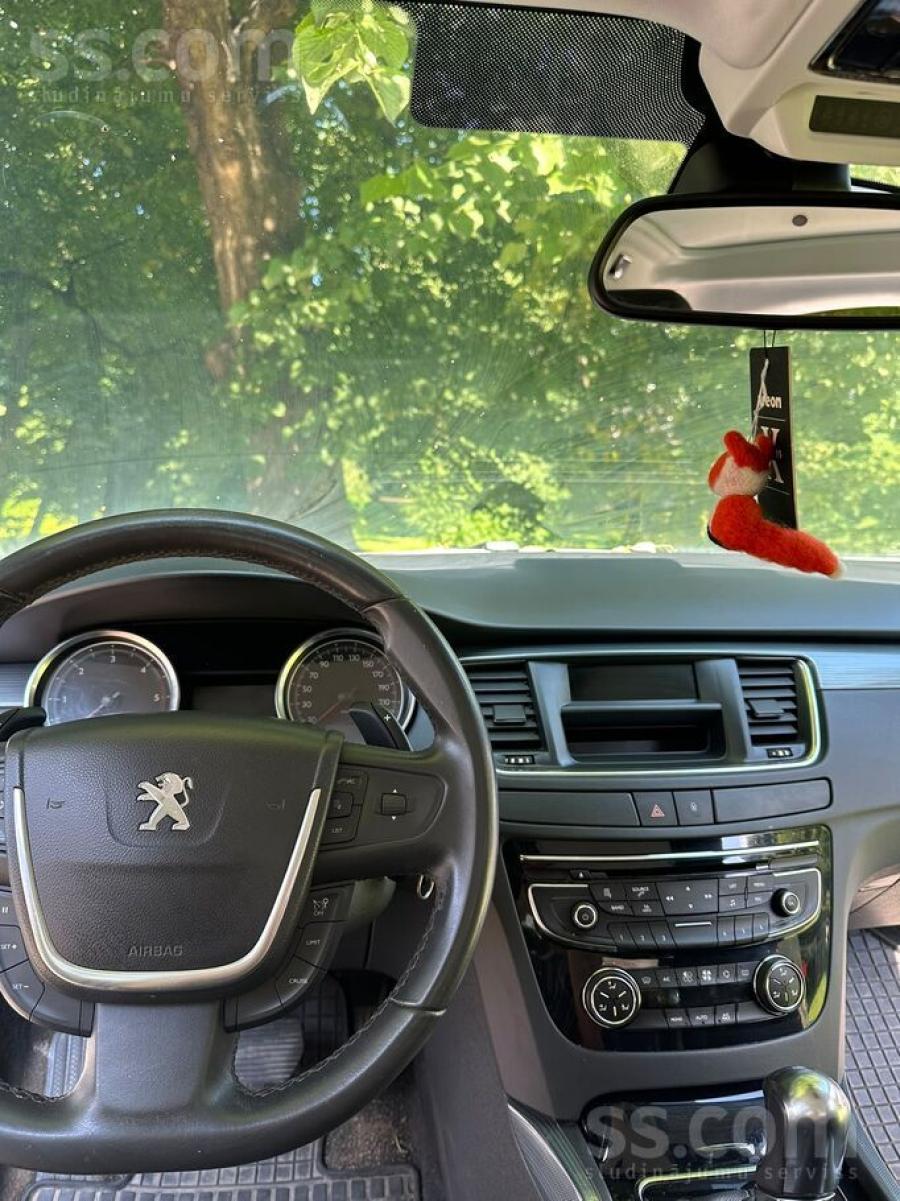 Balts Peugeot 508 2012 Rīga, ar dzinēja tilpumu 1.60 L un nobraukumu 214 tūkst. km par 1900 €, foto 13 vietnē AUTOMOTO.COM.LV