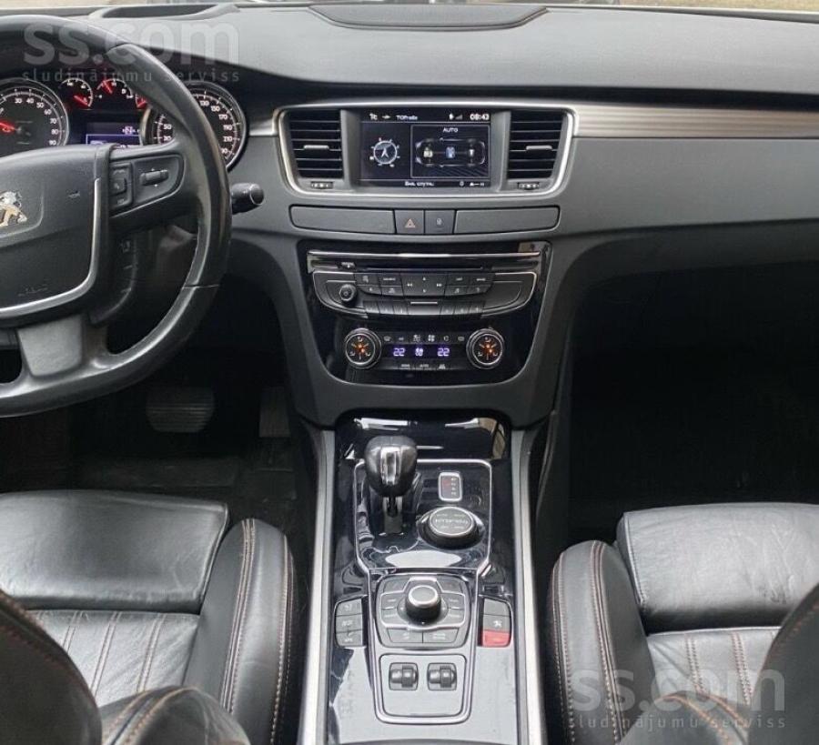 White Peugeot 508 2012 in Riga, with an engine capacity of 2.00 L and mileage of 320 thousand km for 4950 €, photo 6 on AUTOMOTO.COM.LV