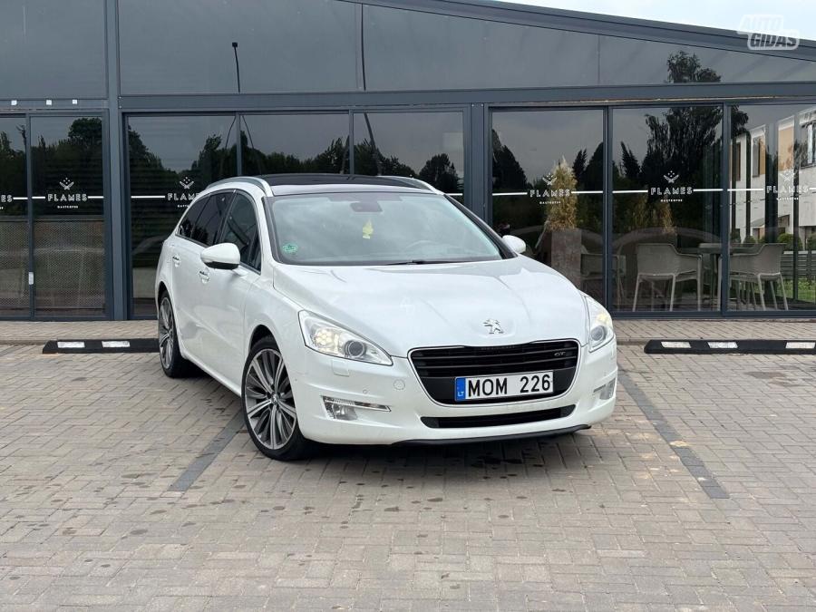 Balts Peugeot 508 2013 Kauņa, ar dzinēja tilpumu 2.20 L un nobraukumu 330 tūkst. km par 4999 €, foto 3 vietnē AUTOMOTO.COM.LV