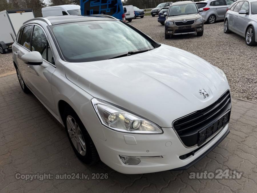 White Peugeot 508 2014 in Voru, with an engine capacity of 1.60 L and mileage of 190 thousand km for 5590 €, photo 4 on AUTOMOTO.COM.LV