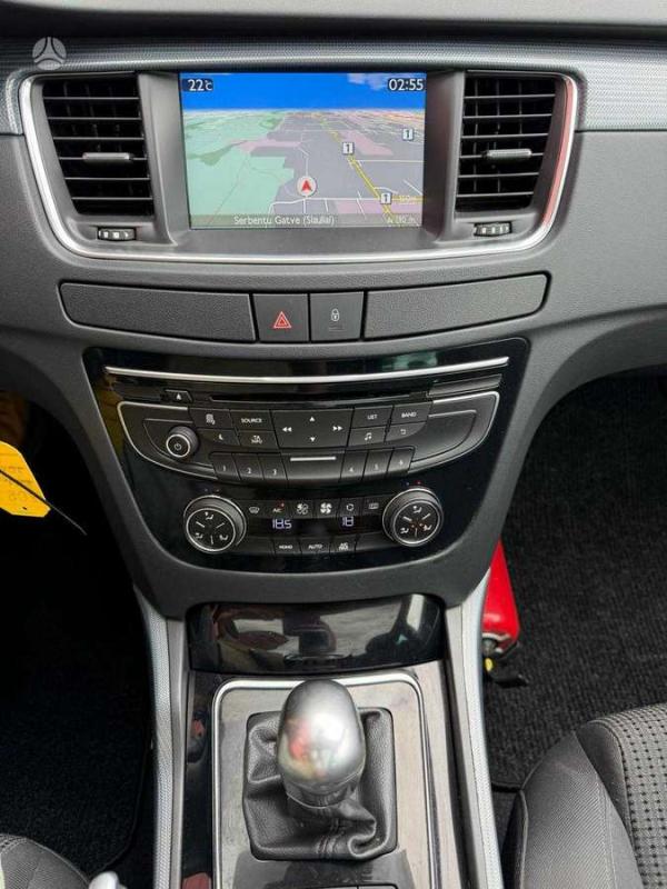 Balts Peugeot 508 2014 Šauļi, ar dzinēja tilpumu 1.60 L un nobraukumu 264 tūkst. km par 4250 €, foto 10 vietnē AUTOMOTO.COM.LV