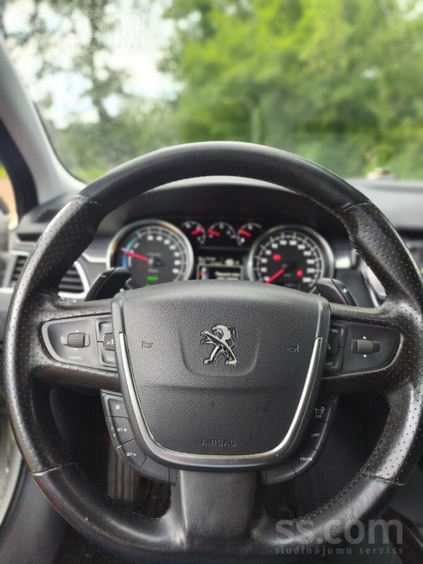 Balts Peugeot 508 2014 Jēkabpils, ar dzinēja tilpumu 2.00 L un nobraukumu 235 tūkst. km par 8990 €, foto 6 vietnē AUTOMOTO.COM.LV