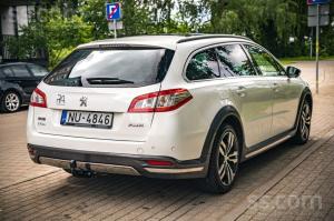 White Peugeot 508 2014 in Riga, with an engine capacity of 2.00 L and mileage of 0 thousand km for 5990 €, photo 5 on AUTOMOTO.COM.LV