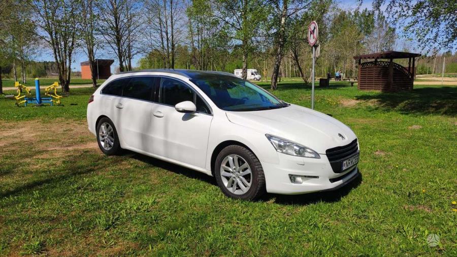 White Peugeot 508 2014 in Mazeikiai, with an engine capacity of 1.60 L and mileage of 211 thousand km for 3800 €, photo 1 on AUTOMOTO.COM.LV
