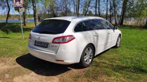 White Peugeot 508 2014 in Mazeikiai, with an engine capacity of 1.60 L and mileage of 211 thousand km for 3800 €, photo 6 on AUTOMOTO.COM.LV