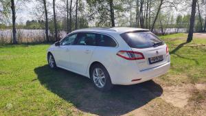 White Peugeot 508 2014 in Mazeikiai, with an engine capacity of 1.60 L and mileage of 211 thousand km for 3800 €, photo 7 on AUTOMOTO.COM.LV
