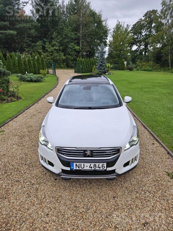 White Peugeot 508 2014 in Ogre, with an engine capacity of 2.00 L and mileage of 252 thousand km for 8000 €, photo 4 on AUTOMOTO.COM.LV