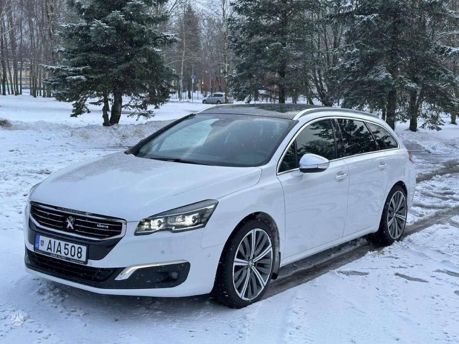 Balts Peugeot 508 2015 Klaipėda, ar dzinēja tilpumu 2.00 L un nobraukumu 281 tūkst. km par 7500 €, foto 25 vietnē AUTOMOTO.COM.LV