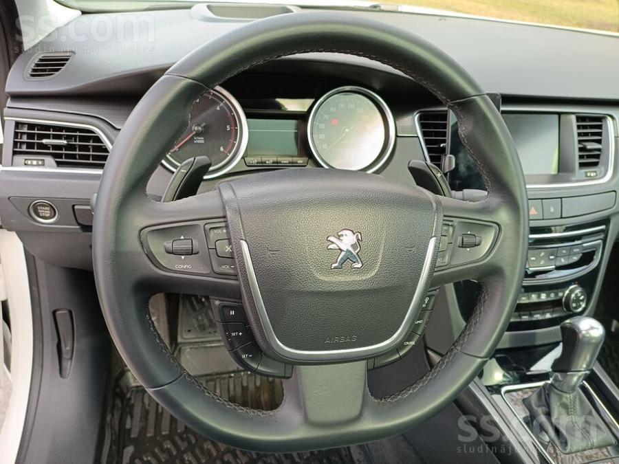 Balts Peugeot 508 2015 Rīga, ar dzinēja tilpumu 2.00 L un nobraukumu 245 tūkst. km par 7500 €, foto 6 vietnē AUTOMOTO.COM.LV
