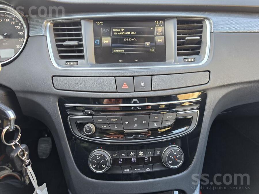 Balts Peugeot 508 2015 Rēzekne, ar dzinēja tilpumu 1.60 L un nobraukumu 0 tūkst. km par 5690 €, foto 16 vietnē AUTOMOTO.COM.LV