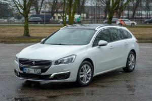 Белый Пежо 508 2015 в Лиепая, объемом двигателя 1.60 л и пробегом 313 тыс. км за 5700 €, фото  на AUTOMOTO.COM.LV