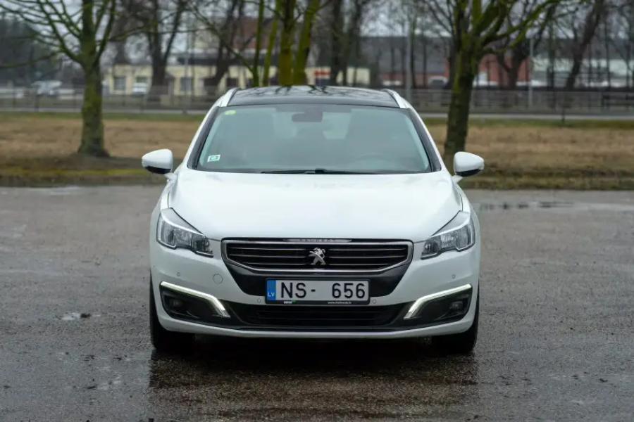 Balts Peugeot 508 2015 Liepāja, ar dzinēja tilpumu 1.60 L un nobraukumu 313 tūkst. km par 5700 €, foto 7 vietnē AUTOMOTO.COM.LV