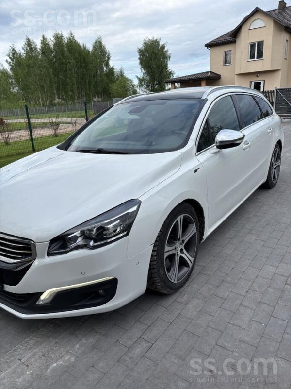 Balts Peugeot 508 2015 Jelgava, ar dzinēja tilpumu 2.00 L un nobraukumu 245 tūkst. km par 7500 €, foto 1 vietnē AUTOMOTO.COM.LV