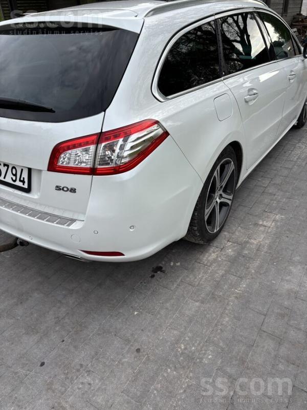 Balts Peugeot 508 2015 Jelgava, ar dzinēja tilpumu 2.00 L un nobraukumu 245 tūkst. km par 7500 €, foto 2 vietnē AUTOMOTO.COM.LV