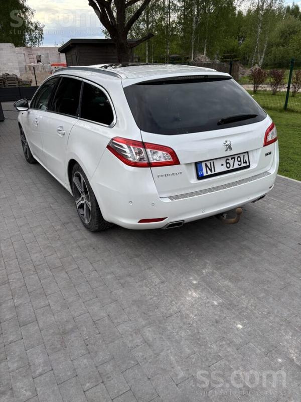 Balts Peugeot 508 2015 Jelgava, ar dzinēja tilpumu 2.00 L un nobraukumu 245 tūkst. km par 7500 €, foto 5 vietnē AUTOMOTO.COM.LV