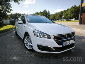 Белый Пежо 508 2015 в Рига, объемом двигателя 2.00 л и пробегом 320 тыс. км за 5800 €, фото  на AUTOMOTO.COM.LV
