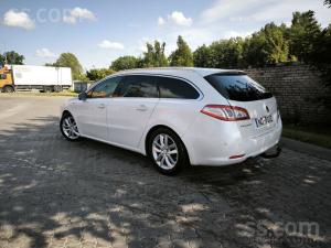 White Peugeot 508 2015 in Riga, with an engine capacity of 2.00 L and mileage of 320 thousand km for 5800 €, photo 5 on AUTOMOTO.COM.LV