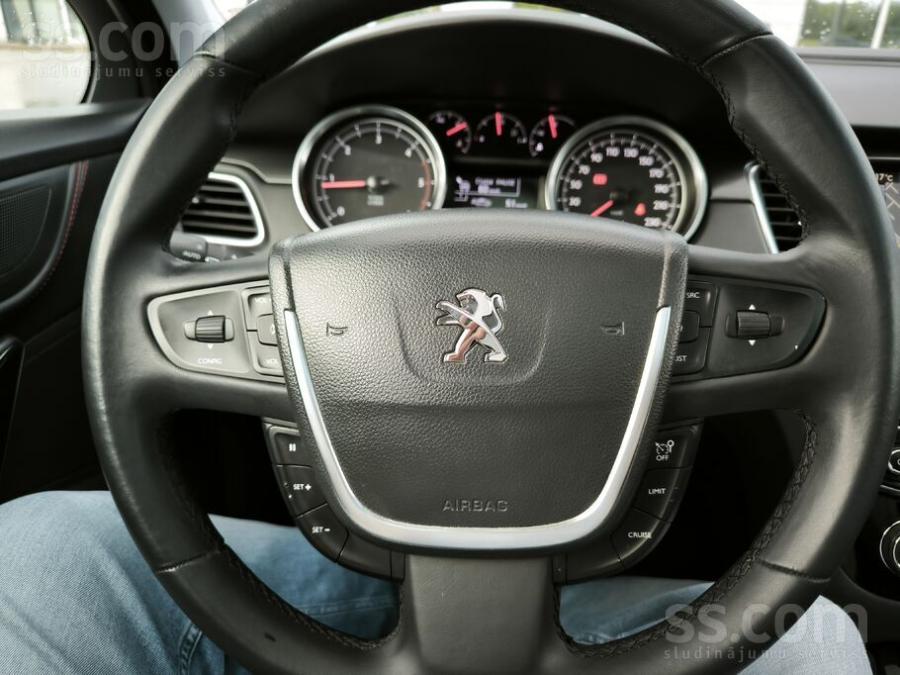 White Peugeot 508 2015 in Riga, with an engine capacity of 2.00 L and mileage of 320 thousand km for 5800 €, photo 16 on AUTOMOTO.COM.LV