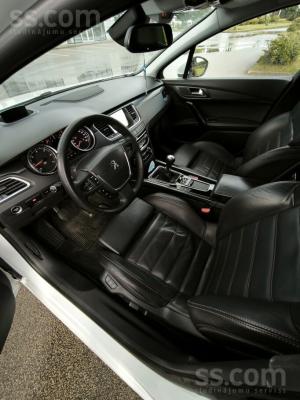 White Peugeot 508 2015 in Riga, with an engine capacity of 2.00 L and mileage of 320 thousand km for 5800 €, photo 18 on AUTOMOTO.COM.LV