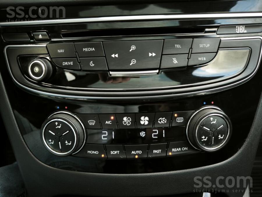 White Peugeot 508 2015 in Riga, with an engine capacity of 2.00 L and mileage of 320 thousand km for 5800 €, photo 21 on AUTOMOTO.COM.LV