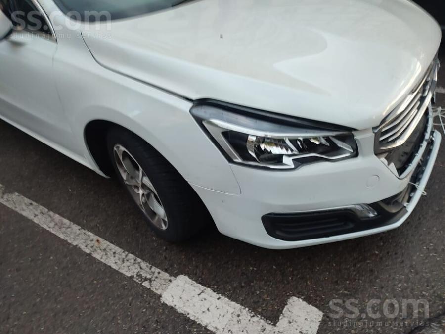 Balts Peugeot 508 2015 Rīga, ar dzinēja tilpumu 1.60 L un nobraukumu 220 tūkst. km par 2700 €, foto 5 vietnē AUTOMOTO.COM.LV