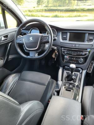 Balts Peugeot 508 2015 Madona, ar dzinēja tilpumu 1.60 L un nobraukumu 385 tūkst. km par 6950 €, foto 7 vietnē AUTOMOTO.COM.LV