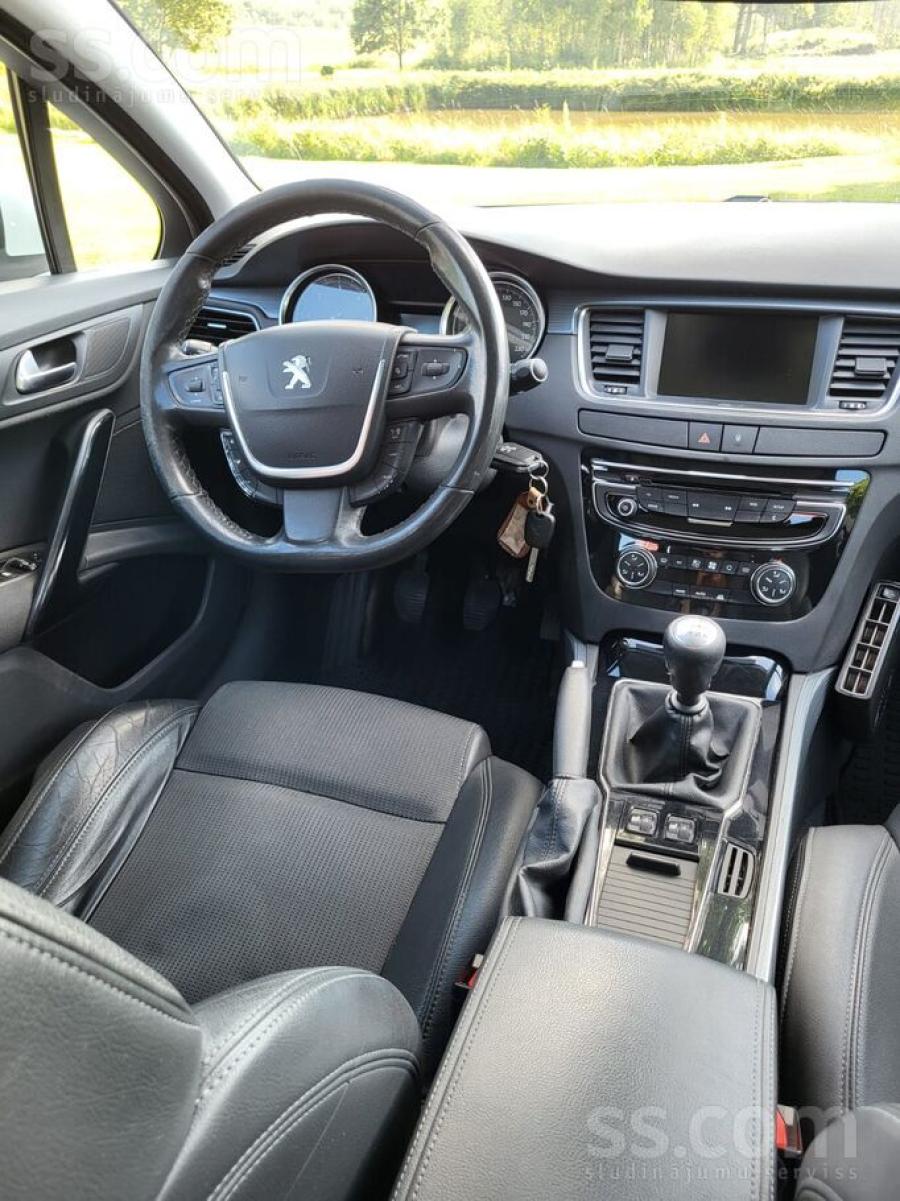 Balts Peugeot 508 2015 Madona, ar dzinēja tilpumu 1.60 L un nobraukumu 385 tūkst. km par 6950 €, foto 7 vietnē AUTOMOTO.COM.LV