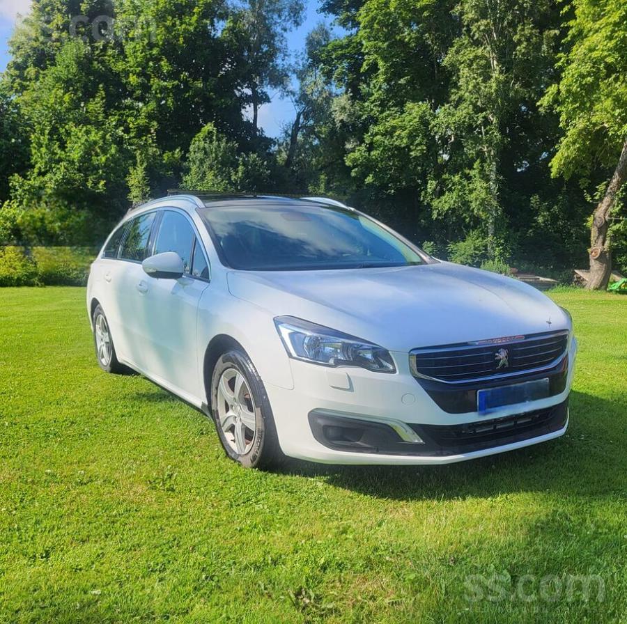 Balts Peugeot 508 2015 Madona, ar dzinēja tilpumu 1.60 L un nobraukumu 385 tūkst. km par 6950 €, foto 10 vietnē AUTOMOTO.COM.LV