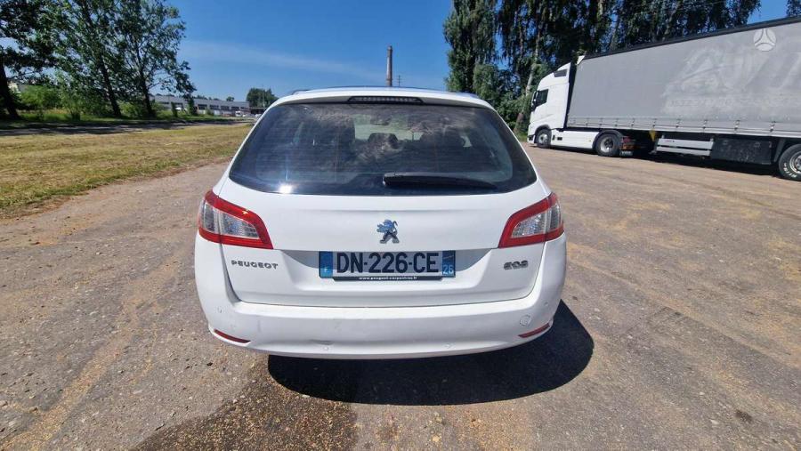 Balts Peugeot 508 2015 Tauragė, ar dzinēja tilpumu 1.56 L un nobraukumu 300 tūkst. km par 4200 €, foto 9 vietnē AUTOMOTO.COM.LV