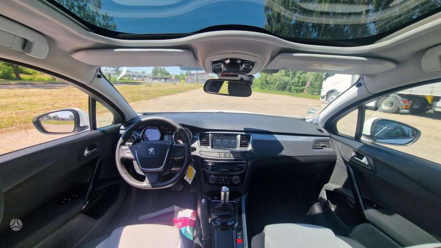 Balts Peugeot 508 2015 Tauragė, ar dzinēja tilpumu 1.56 L un nobraukumu 300 tūkst. km par 4200 €, foto 10 vietnē AUTOMOTO.COM.LV