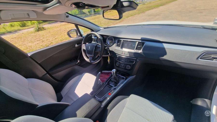 Balts Peugeot 508 2015 Tauragė, ar dzinēja tilpumu 1.56 L un nobraukumu 300 tūkst. km par 4200 €, foto 11 vietnē AUTOMOTO.COM.LV