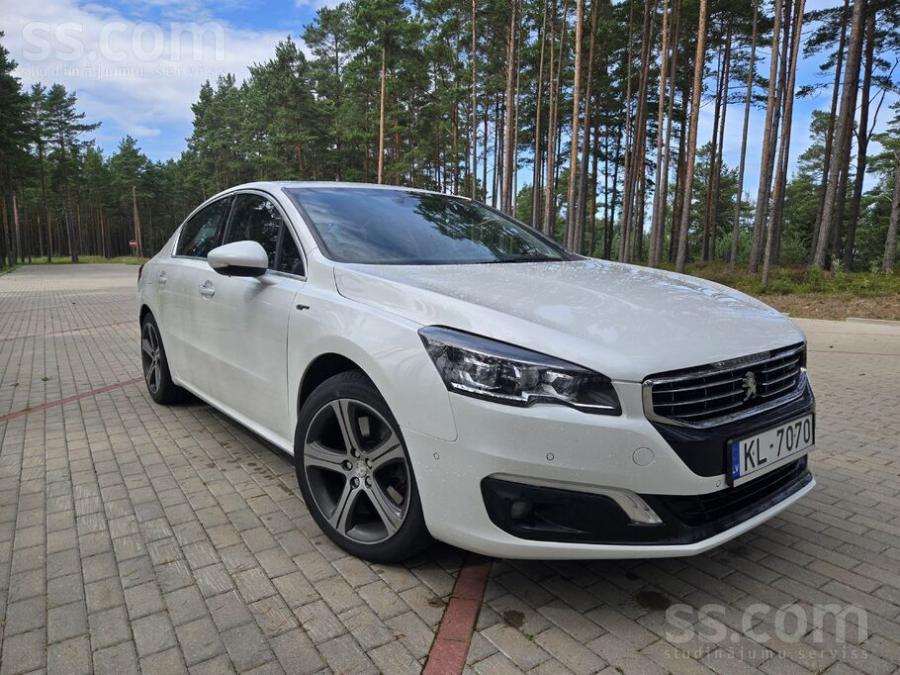 Белый Пежо 508 2015 в Талси, объемом двигателя 2.00 л и пробегом 377 тыс. км за 5900 €, фото 1 на AUTOMOTO.COM.LV