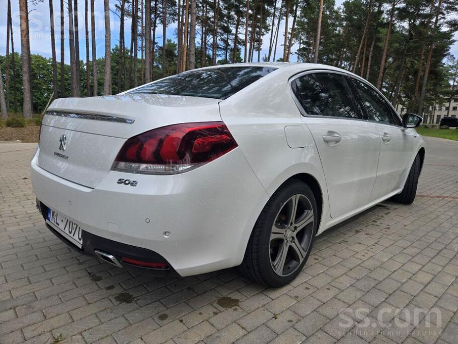 Белый Пежо 508 2015 в Талси, объемом двигателя 2.00 л и пробегом 377 тыс. км за 5900 €, фото 16 на AUTOMOTO.COM.LV