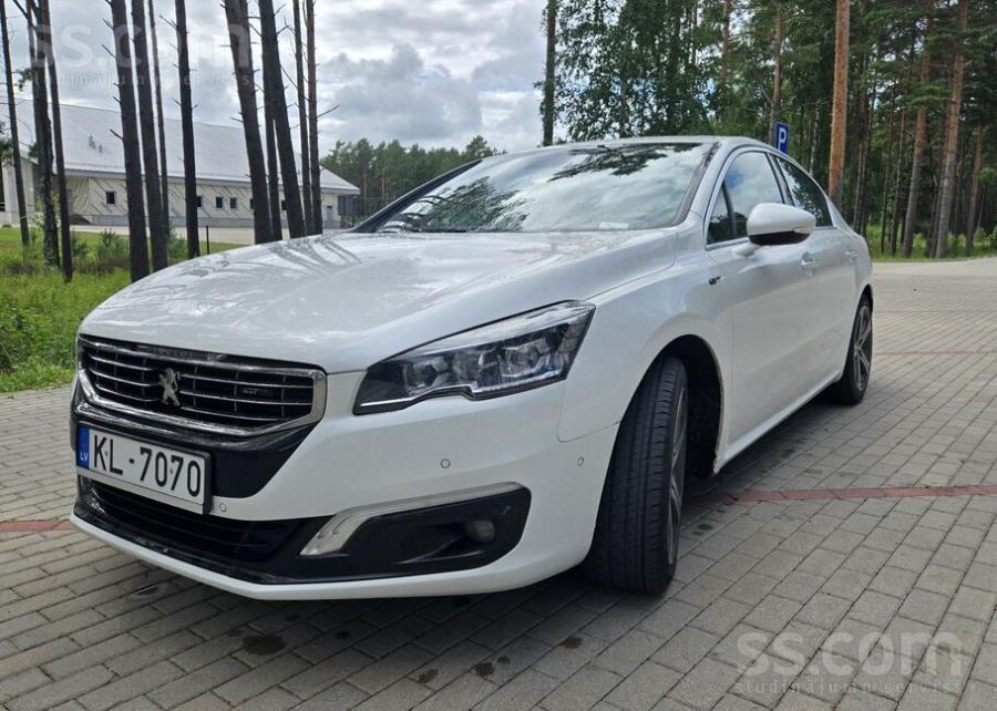 Белый Пежо 508 2015 в Талси, объемом двигателя 2.00 л и пробегом 377 тыс. км за 5900 €, фото 17 на AUTOMOTO.COM.LV