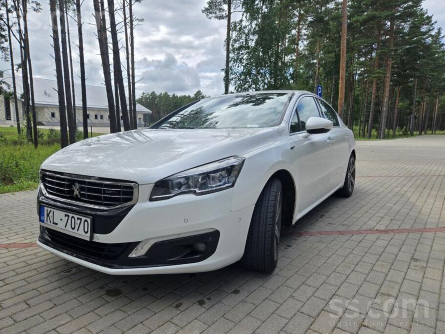 Белый Пежо 508 2015 в Талси, объемом двигателя 2.00 л и пробегом 377 тыс. км за 5900 €, фото 18 на AUTOMOTO.COM.LV