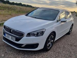 Balts Peugeot 508 2015 Viļņa, ar dzinēja tilpumu 2.00 L un nobraukumu 250 tūkst. km par 5550 €, foto  vietnē AUTOMOTO.COM.LV