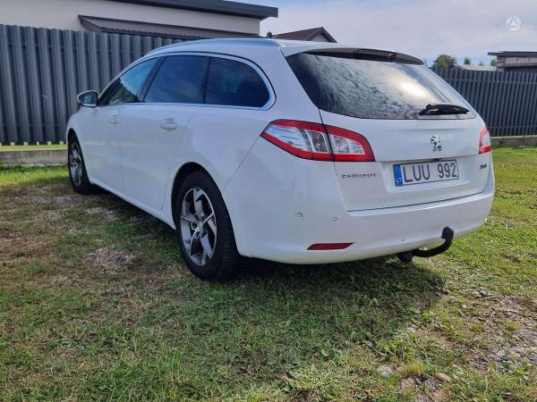 White Peugeot 508 2015 in Vilnius, with an engine capacity of 2.00 L and mileage of 250 thousand km for 5500 €, photo 10 on AUTOMOTO.COM.LV