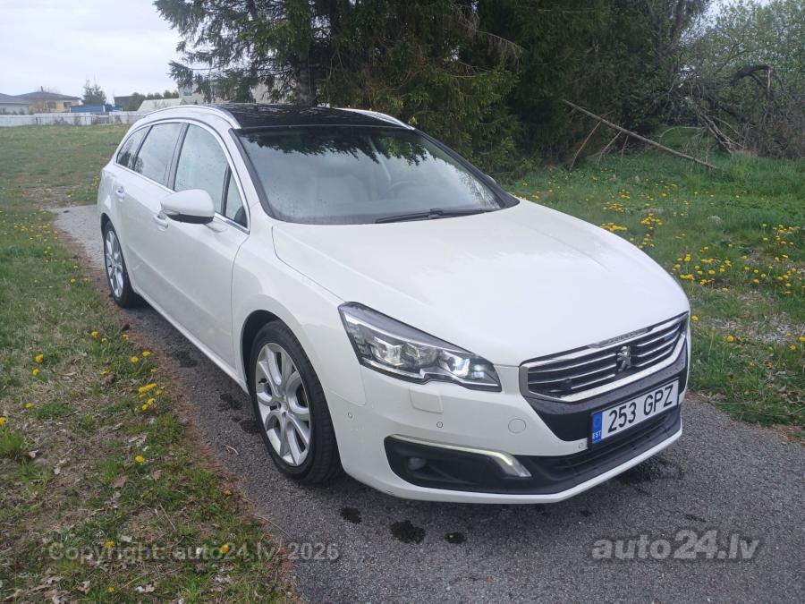 Balts Peugeot 508 2016 Tallina, ar dzinēja tilpumu 1.60 L un nobraukumu 322 tūkst. km par 6543 €, foto 3 vietnē AUTOMOTO.COM.LV